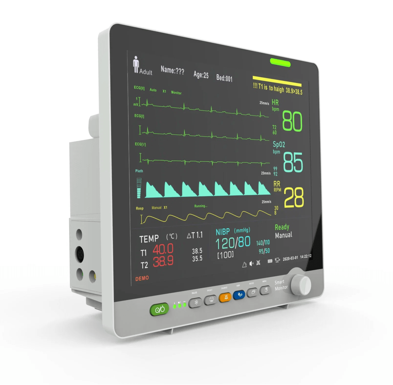 MONITOR DE PACIENTE PM6000 (5 PARAMETROS – LABMEDICAL